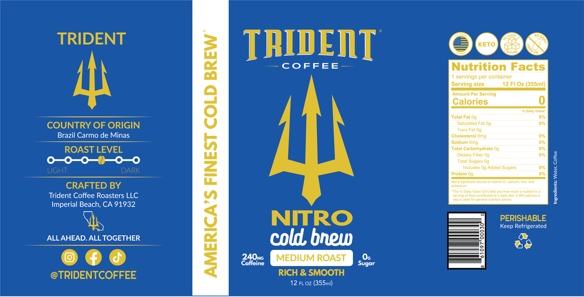 Trident Nitro Cold Brew Coffee – Trident Coffee